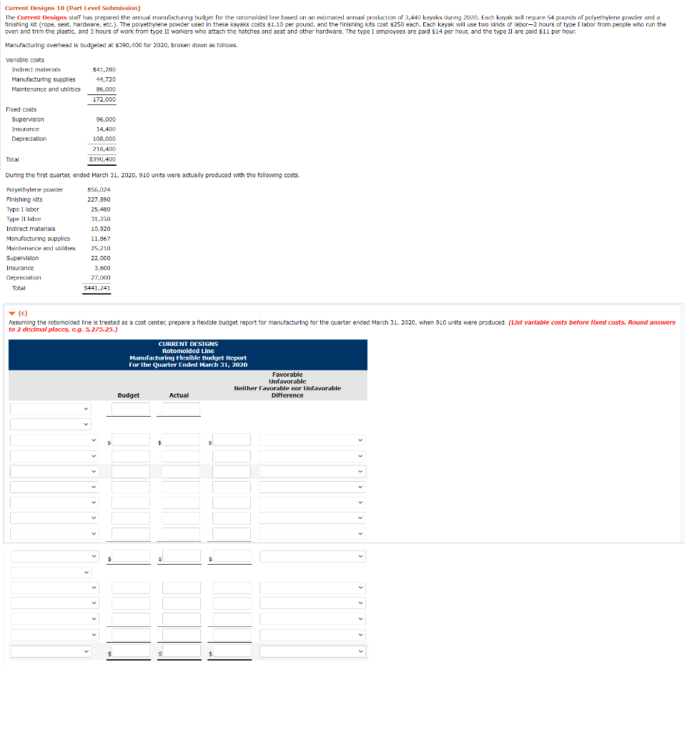 Solved Current Designs 10 (Part Level Submission) The | Chegg.com