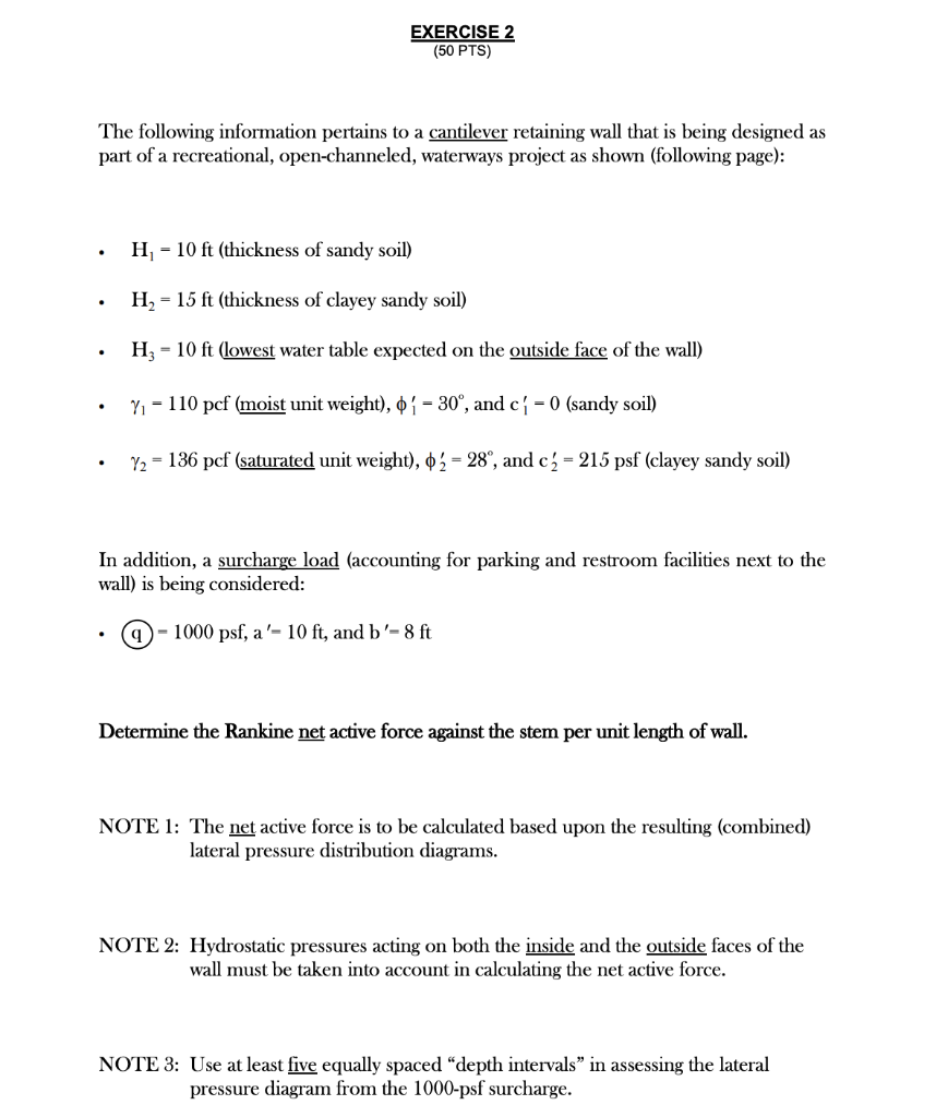 Solved EXERCISE 2 (50 PTS) The following information | Chegg.com