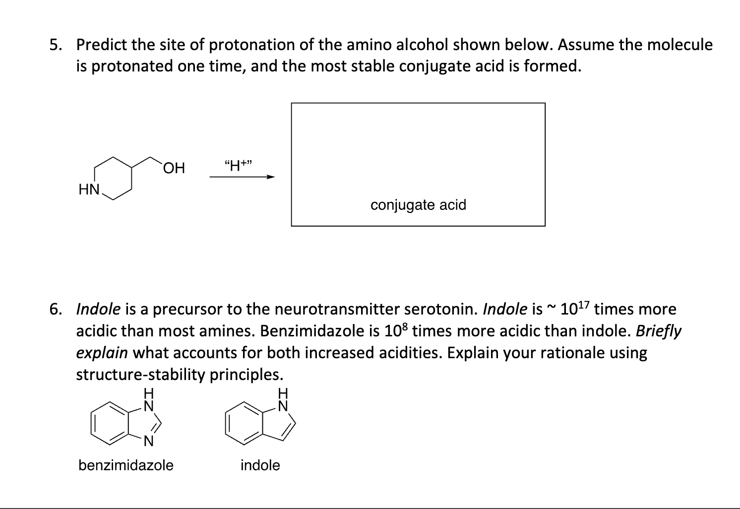 Solved Predict the site of protonation of the amino alcohol | Chegg.com