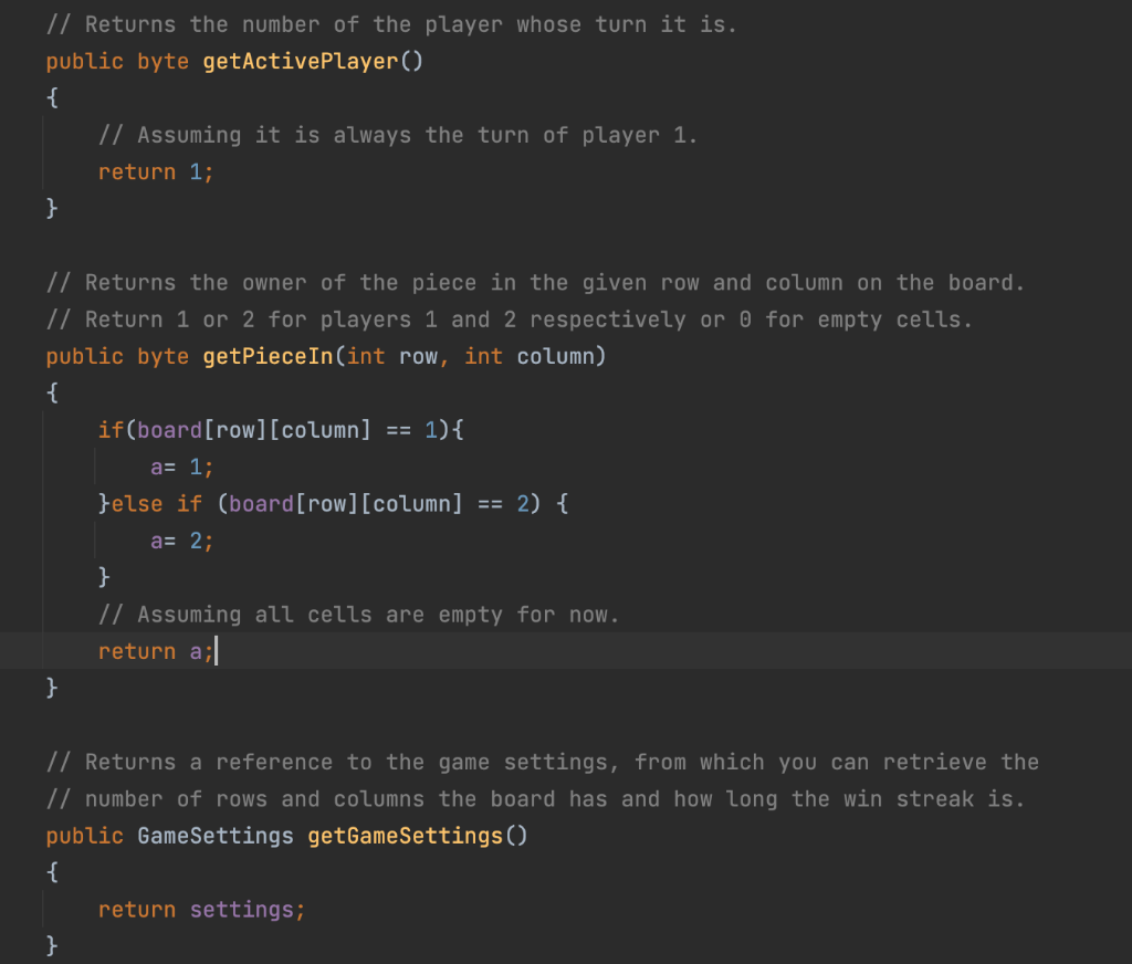 Solved Step 4: Store the moves in the model [Relevant file: | Chegg.com