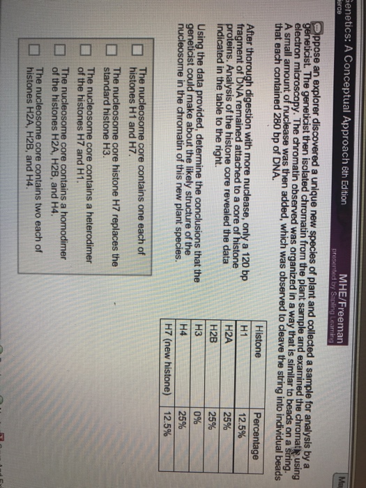 Solved enetics: A Conceptual Approach 6th Edition | Chegg.com