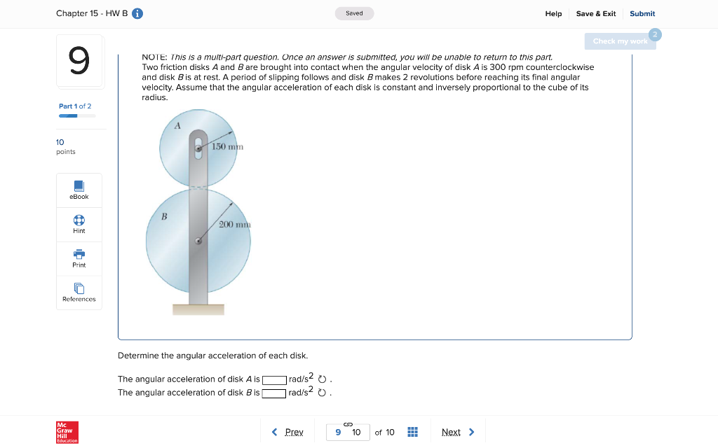 Solved Chapter 15 -HWB Help Save & Exit Submit Saved Check | Chegg.com