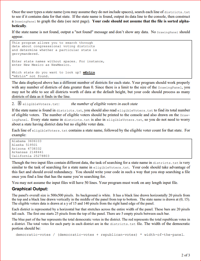 Solved CS& 141, Spring 2022 Programming Project # 5: | Chegg.com