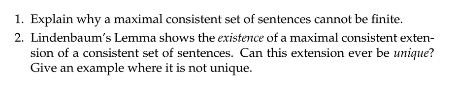 Solved This Is A Problem From Foundations Of Logic Course 1