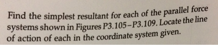 Solved Find the simplest resultant for e ach of the parallel | Chegg.com