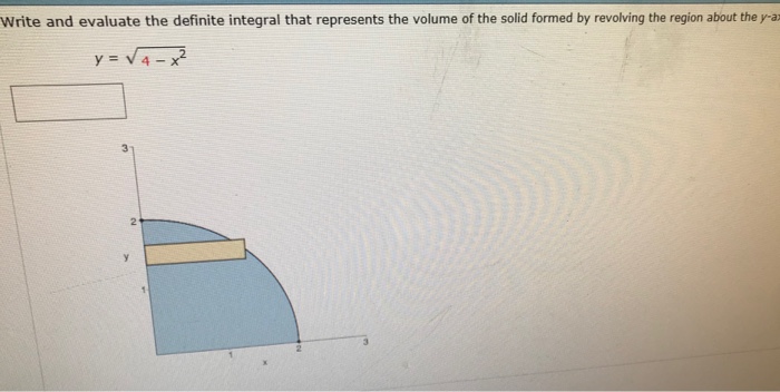 Solved Write and evaluate the definite integral that | Chegg.com