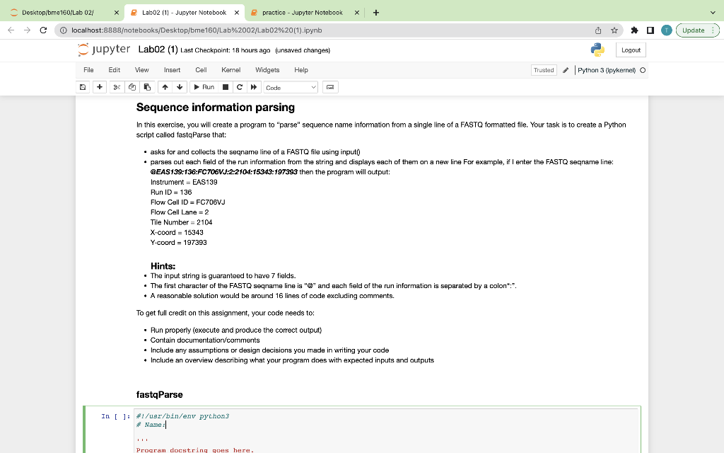 Solved Hints: - The input string is guaranteed to have 7 | Chegg.com