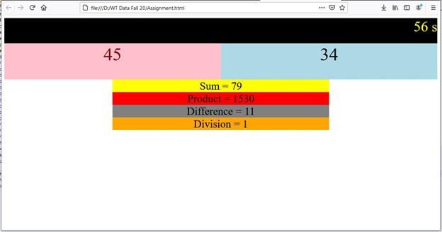 Solved Write Html Code To Design Given Screen Shot Also 