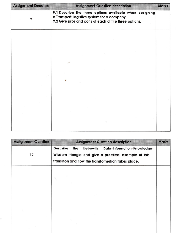 Solved \begin{tabular}{|c|l|l|} \hline Assignment Question & | Chegg.com