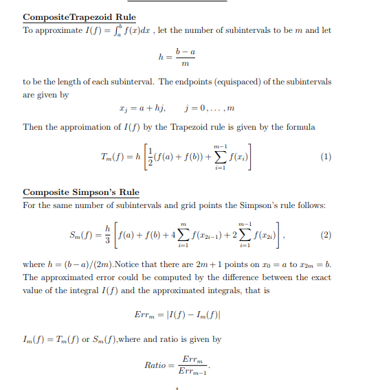 Solved Problem 1 Implement both methods above to find the | Chegg.com