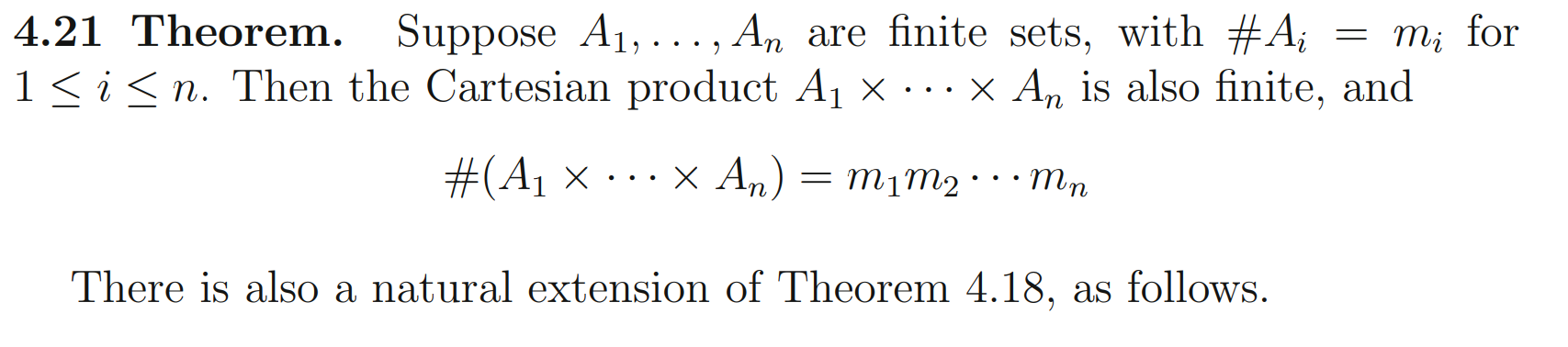 Solved Please proove the following theorem: 4.21 ﻿Theorem. | Chegg.com