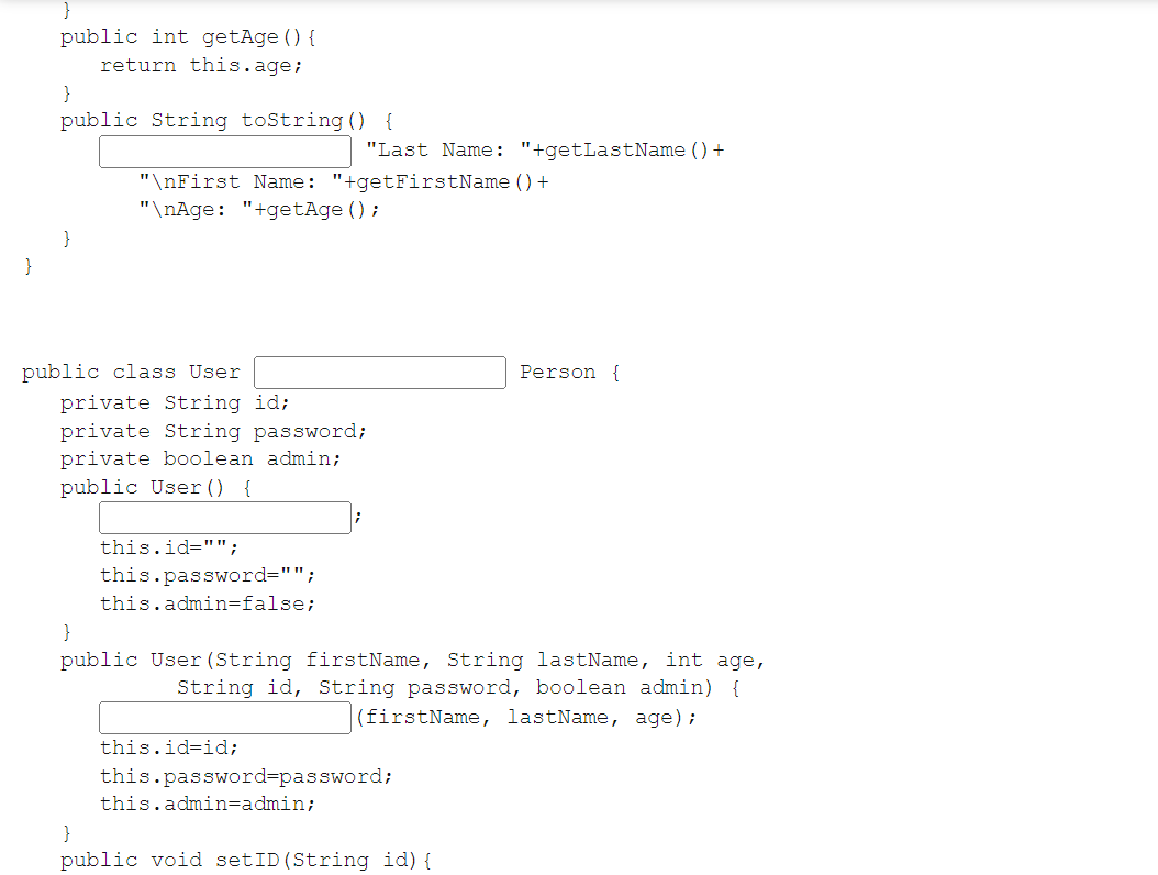 Based on this UML Class Diagram, complete the | Chegg.com