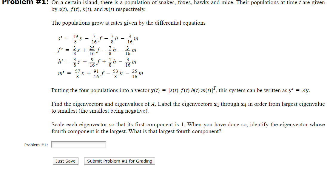 Solved Problem #1: On a certain island, there is a | Chegg.com