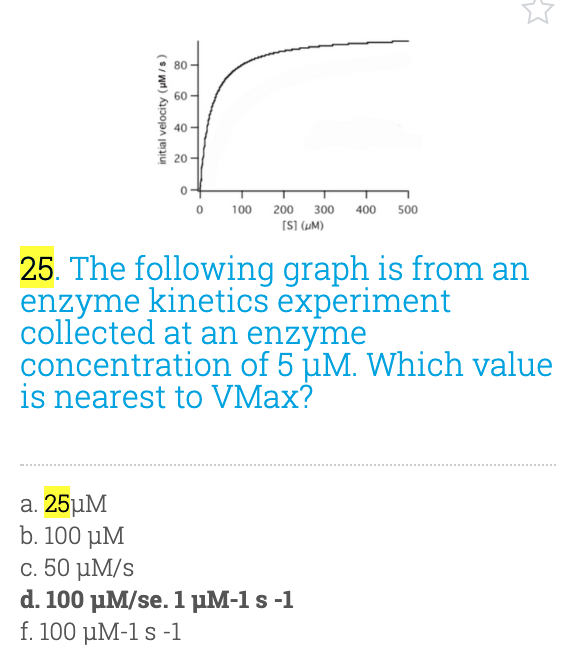 Solved 0/1pts Incorrect Question 8 10.0 Enzyme 1 (1 uM) | Chegg.com Solved 0/1pts Incorrect Question 8 10.0 Enzyme 1 (1 uM) | Chegg.com