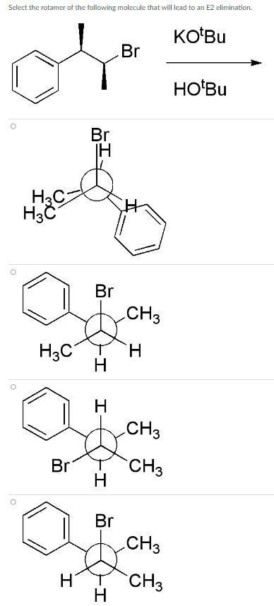 Solved Select the rotamer of the following molecule that | Chegg.com