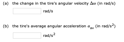 Solved A bicycle tire is spinning clockwise at 3.20 rad/s. | Chegg.com