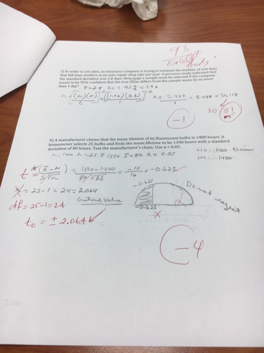 Solved A manufacturer claims that the mean lifetime of its | Chegg.com