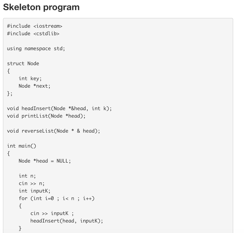 Solved Problem specification Consider the following struct | Chegg.com