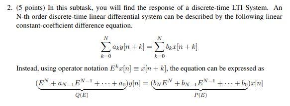 Solved 2. ( 5 points) In this subtask, you will find the | Chegg.com