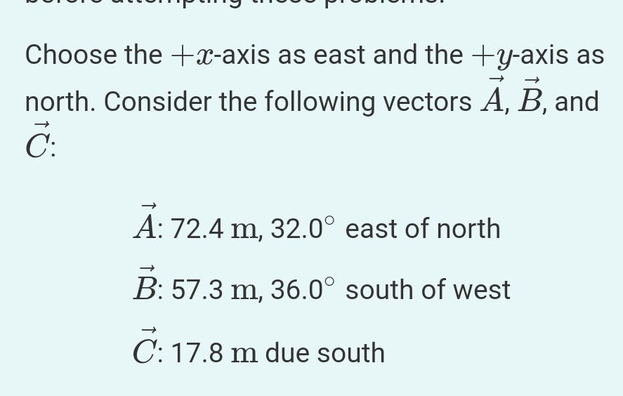 Part G. find the components of the vector | Chegg.com
