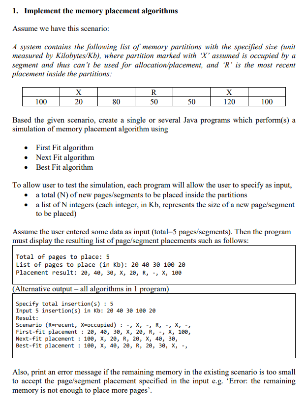Solved Please use JAVA program for the question below. | Chegg.com