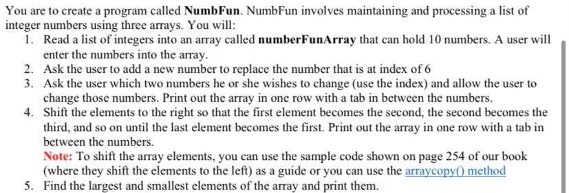 Solved Could you assist me with this java problem, | Chegg.com