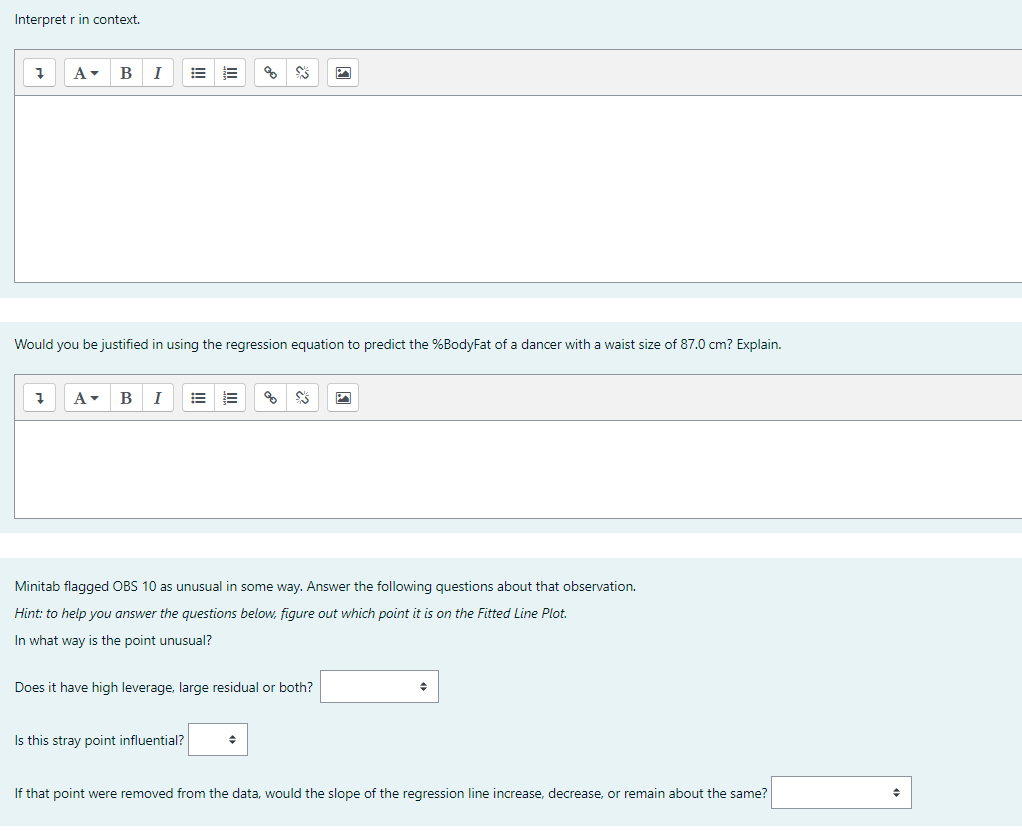 Interpret r in context. Would you be justified in | Chegg.com