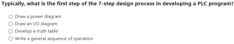 Solved Typically, what is the first step of the 7-step | Chegg.com