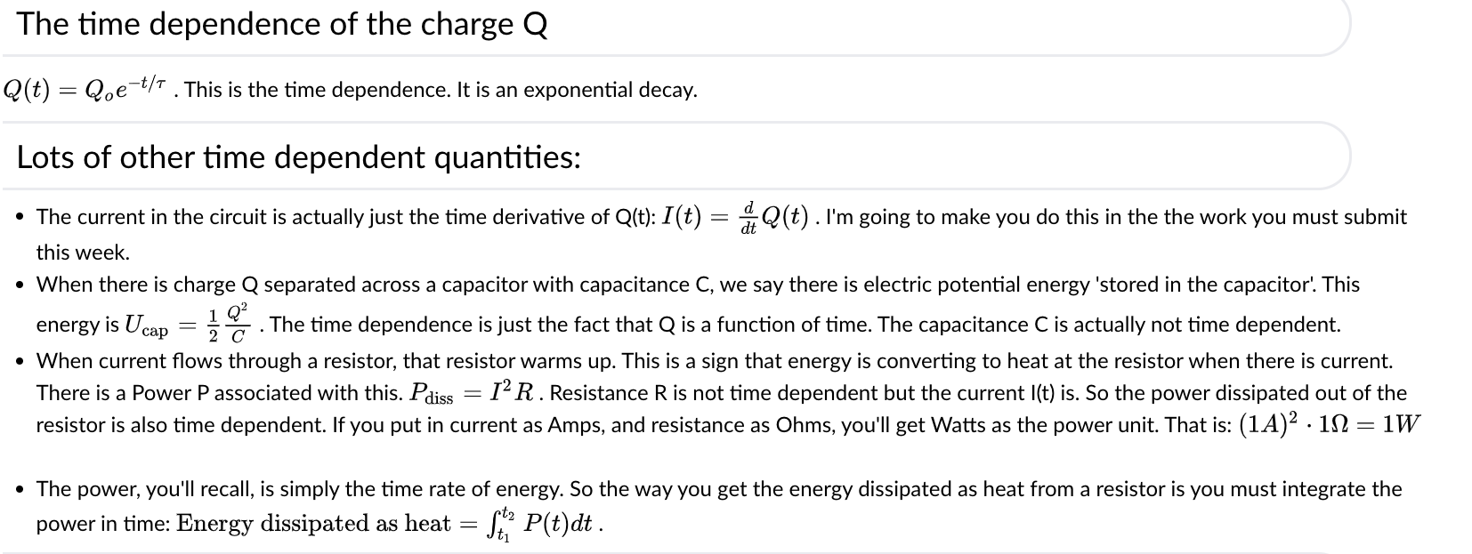 Solved a Consider a 2.0 mF (miliFarad) capacitor that is in | Chegg.com