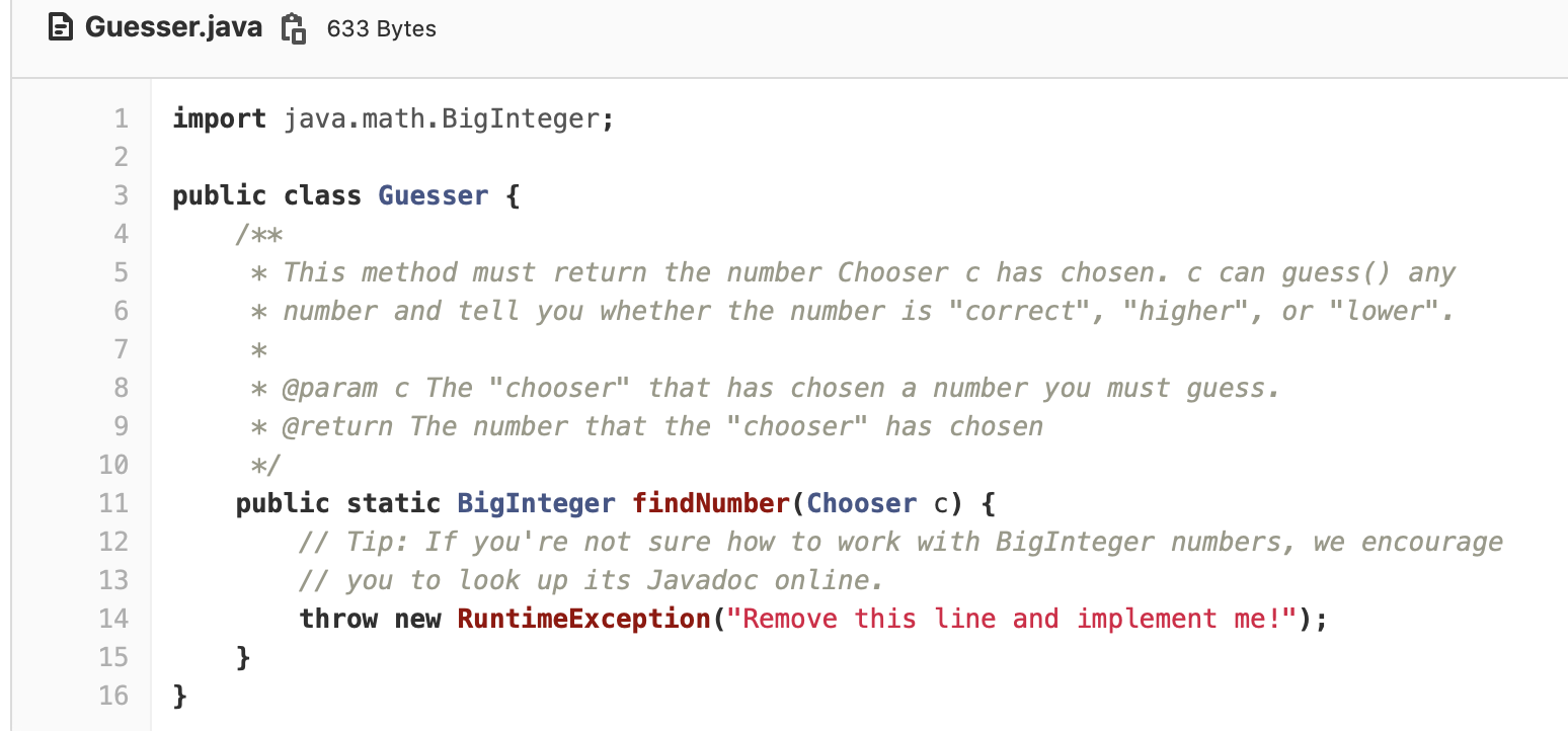 Solved "Guessing Game" is a game with two parties: the | Chegg.com