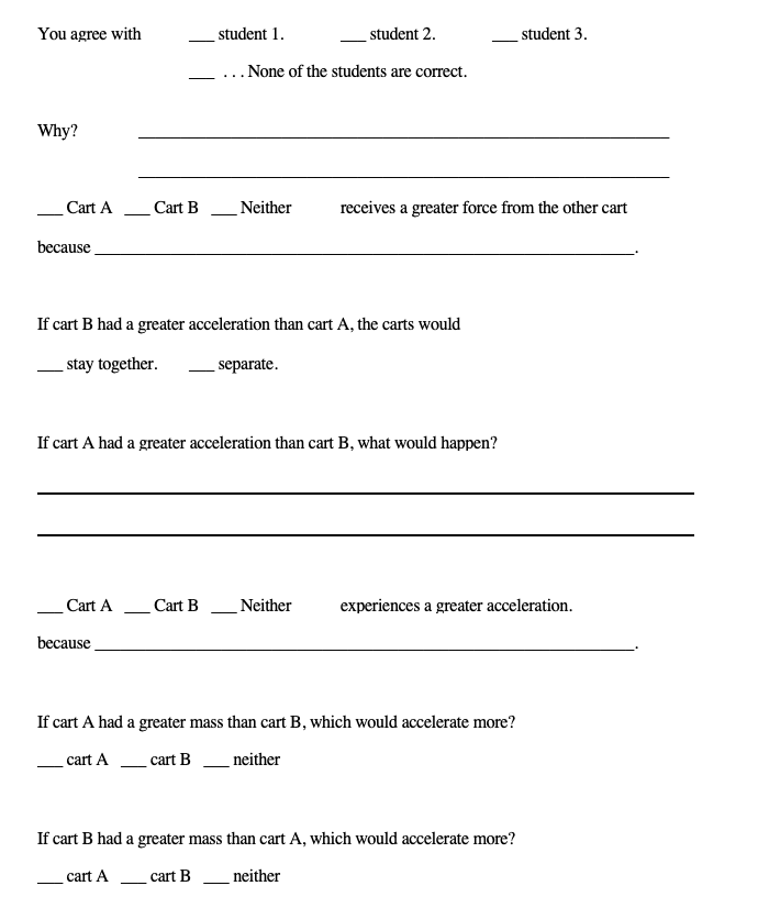Solved 4. Lab cart A includes a hook. Lab cart B also | Chegg.com