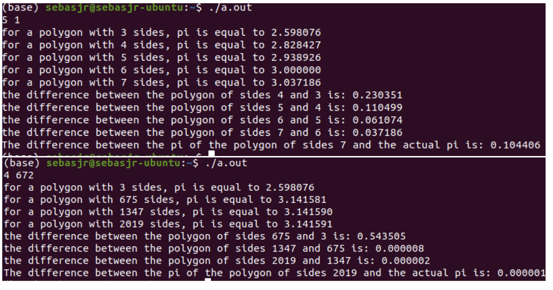 Solved Perimeter Pp=4&~2 πr 8 Isin (45°) ~ 2 TK X l Area A = | Chegg.com