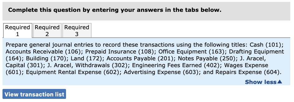 Solved Problem 2-2A Preparing and posting journal entries; | Chegg.com