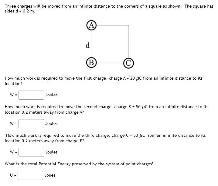 Solved Two particles of equal mass 30mg and equal charge | Chegg.com