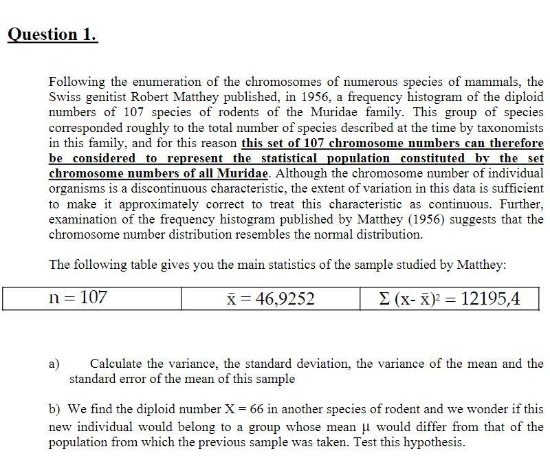 Solved Question 1. Following the enumeration of the | Chegg.com