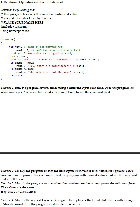 Solved Please clearly answer all exercises using the given | Chegg.com