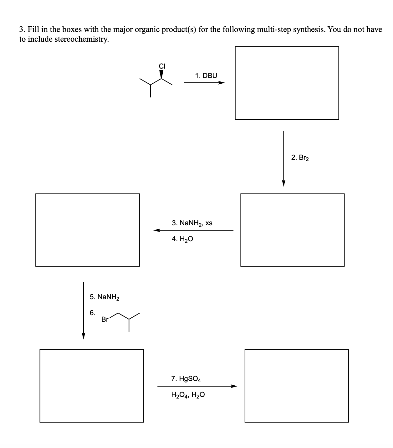 Solved Organic chem help!! all of the question ﻿Fill in the | Chegg.com