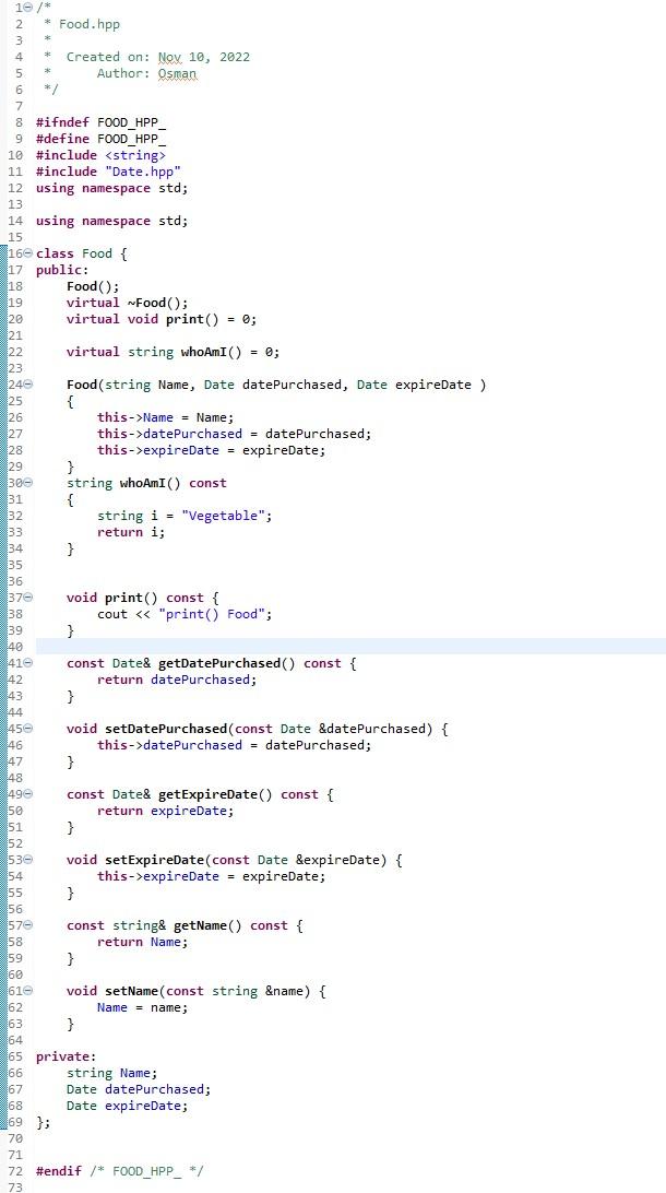 Solved C Abstract Class And Pure Virtual Functions I 1223