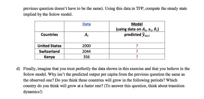 Solved Exercise 5. Predicting steady states and growth rates | Chegg.com Solved Exercise 5. Predicting steady states and growth rates | Chegg.com