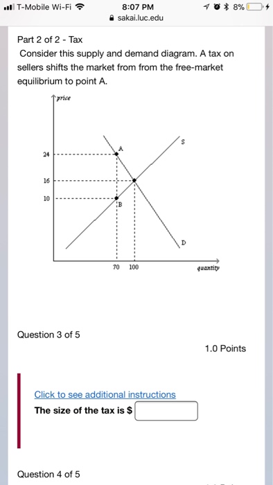 Solved nli T-Mobile Wi-Fi令 8:07 PM sakai.luc.edu Question 3 | Chegg.com