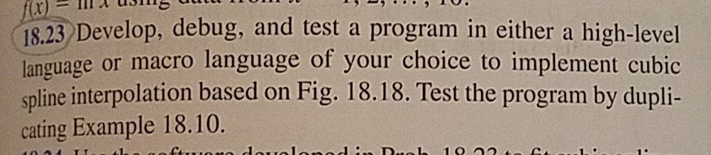 Solved 18.23 Develop, debug, and test a program in either a | Chegg.com