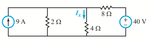 Solved 3.6.2 Apply the source-superposition method to the | Chegg.com