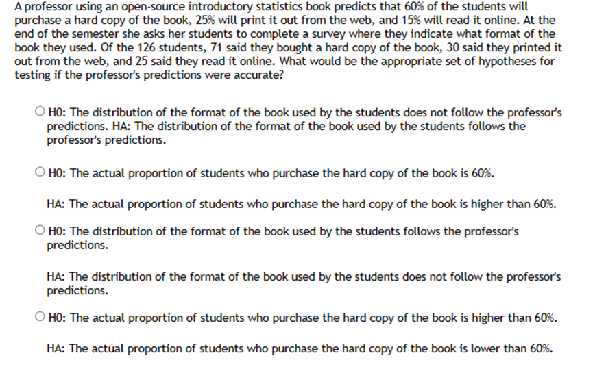 Solved A professor using an open-source introductory | Chegg.com