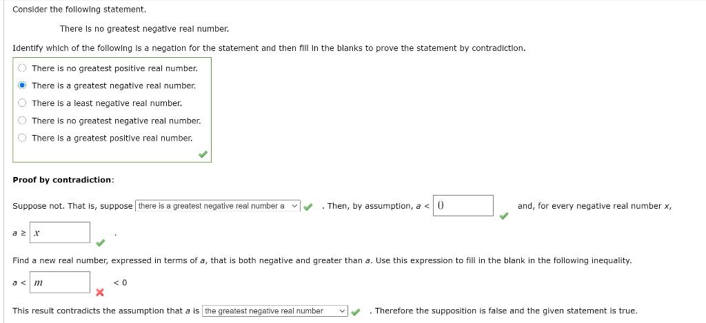 Solved Consider the following statement. There is no | Chegg.com
