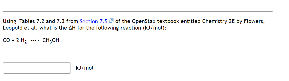 Solved Question 1 1. Using Table 7.2 and 7.3 from Section | Chegg.com
