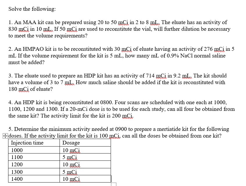 Solved using these formula answers questions 1-5 ﻿First, | Chegg.com