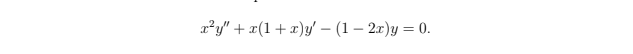 Solved iii) Set initial conditions (at x0 = 0) for the | Chegg.com