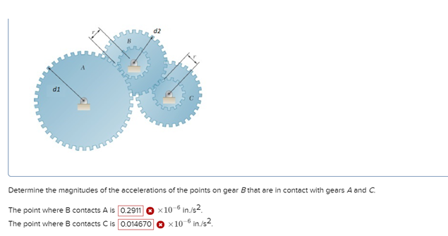 Solved A simplified gear system for a mechanical watch is | Chegg.com