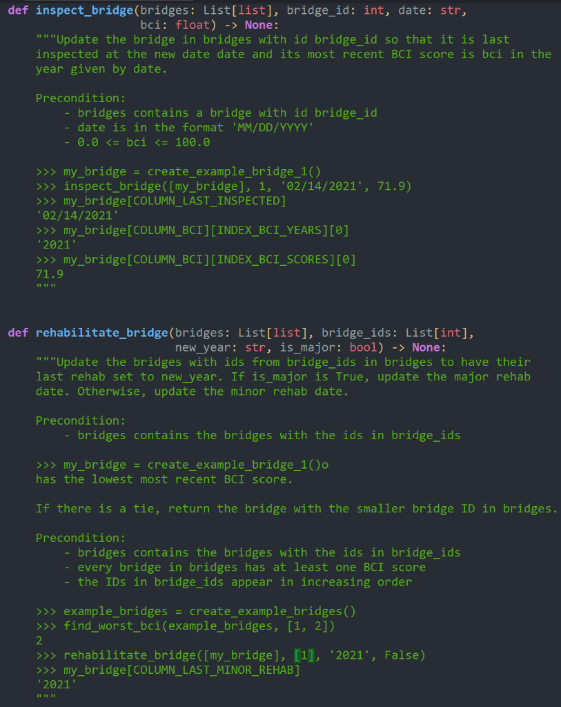 Solved COLUMN_ID = 0 COLUMN_NAME = 1 COLUMN_HIGHWAY = | Chegg.com