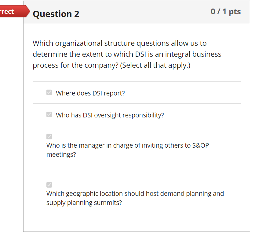 Solved Which organizational structure questions allow us to | Chegg.com